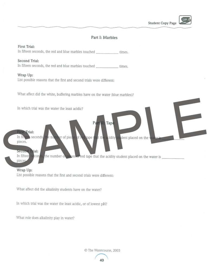 Healthy Water Healthy People Water Quality Educators Guide| Project WET ...
